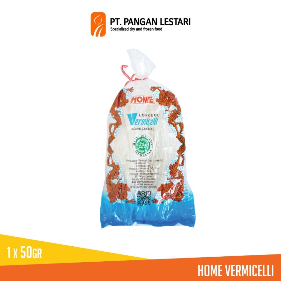 LONGKOW VERMICELLI HOME 50GR - Pangan Lestari