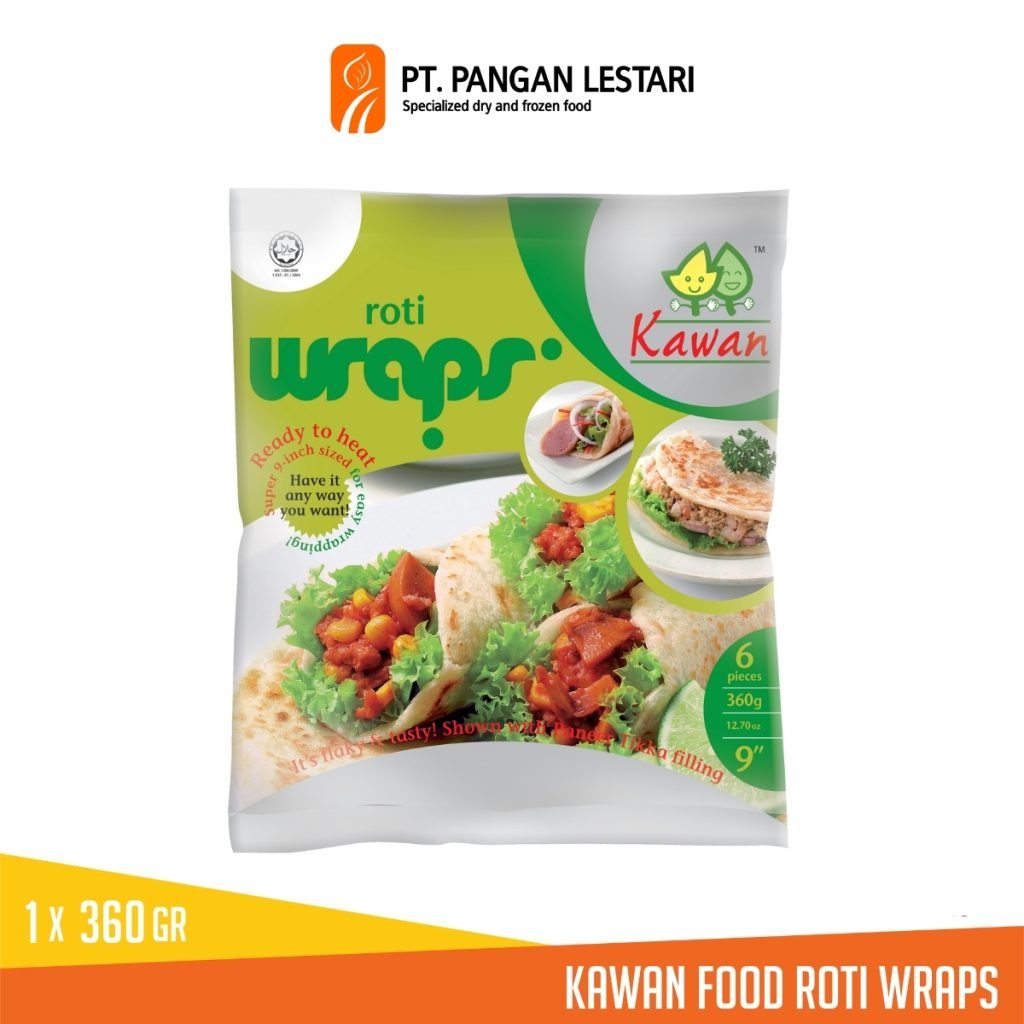 KAWAN FOOD Roti Wrap - Pangan Lestari