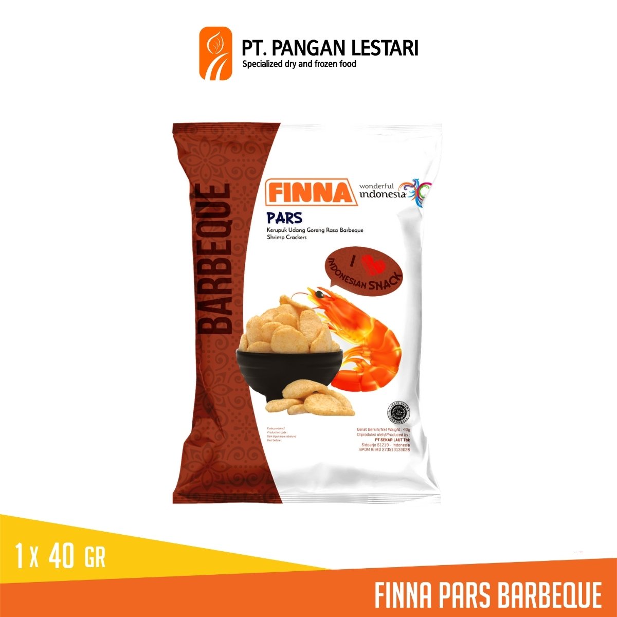 FINNA Pars Barbeque (40 g) - Pangan Lestari